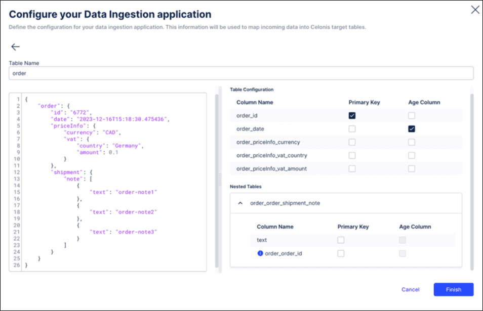 Using the Standard Data Ingestion API Using the Standard Data Ingestion API
